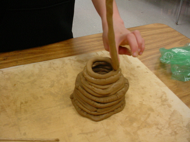Mrs. Knight's Smartest Artists: 3rd grade coil pots, first load ...