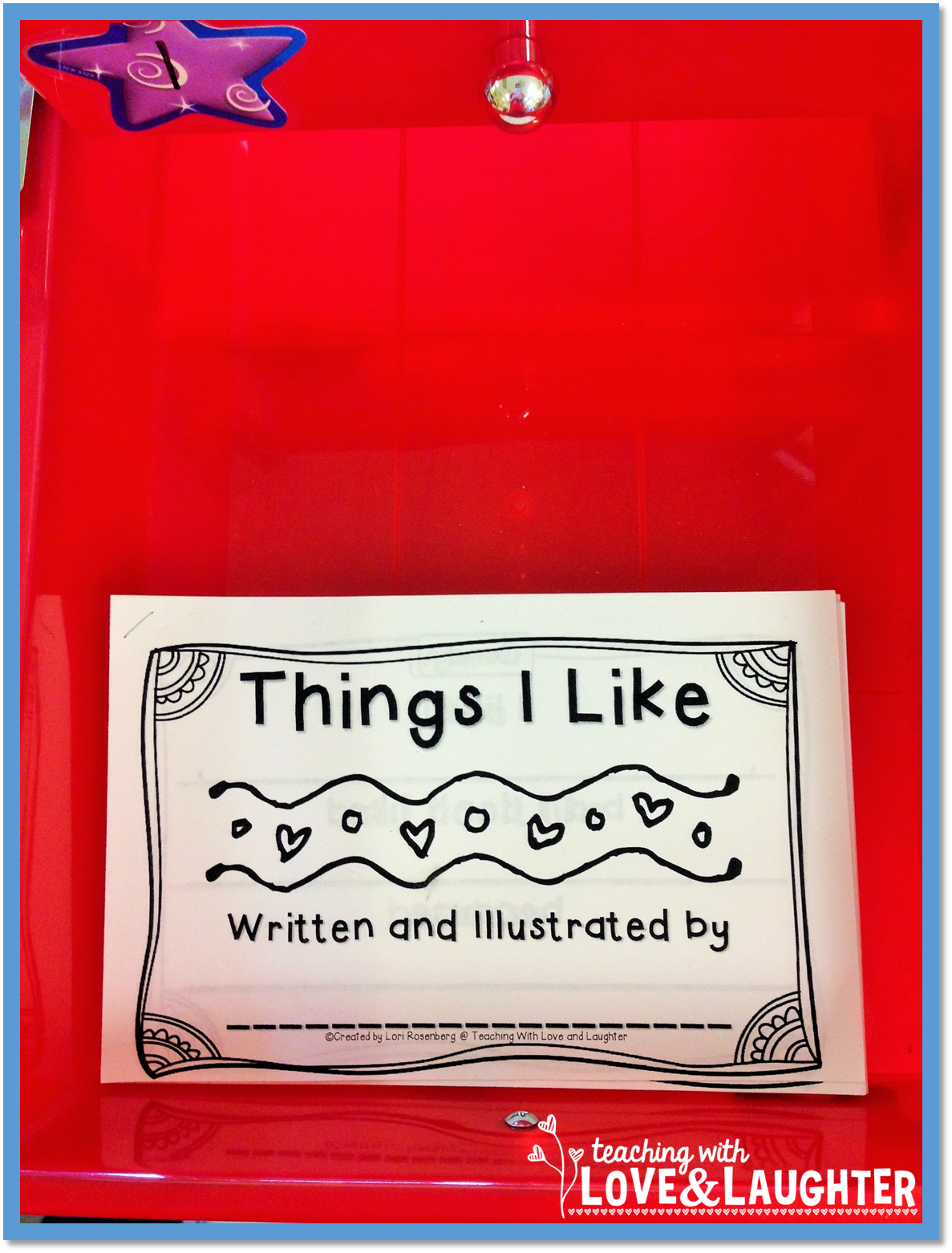 Teaching With Love and Laughter: Work on Writing...for the whole year ...