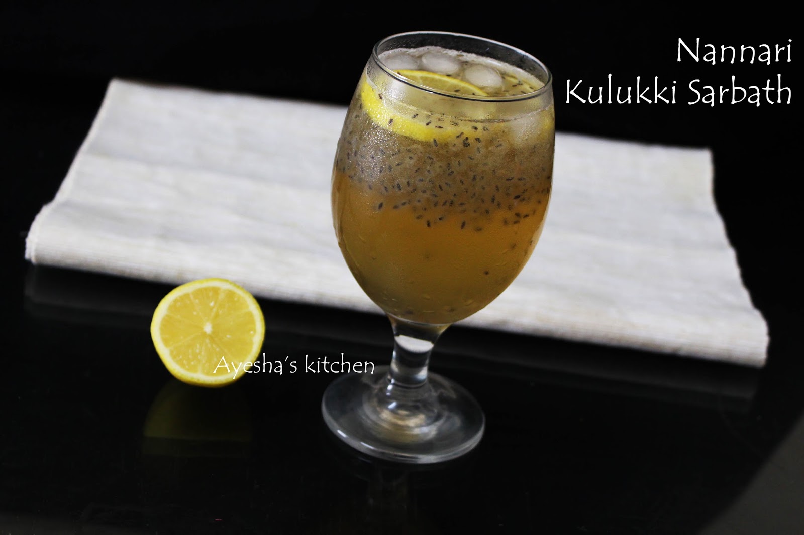 SARBATH - NANNARI SARBATH / KULUKKI SARBATH RECIPE