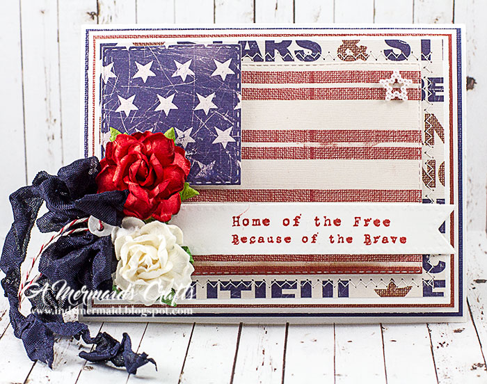 A Mermaids Crafts: DL.ART Thankful Thursday #206 ~ Patriotic