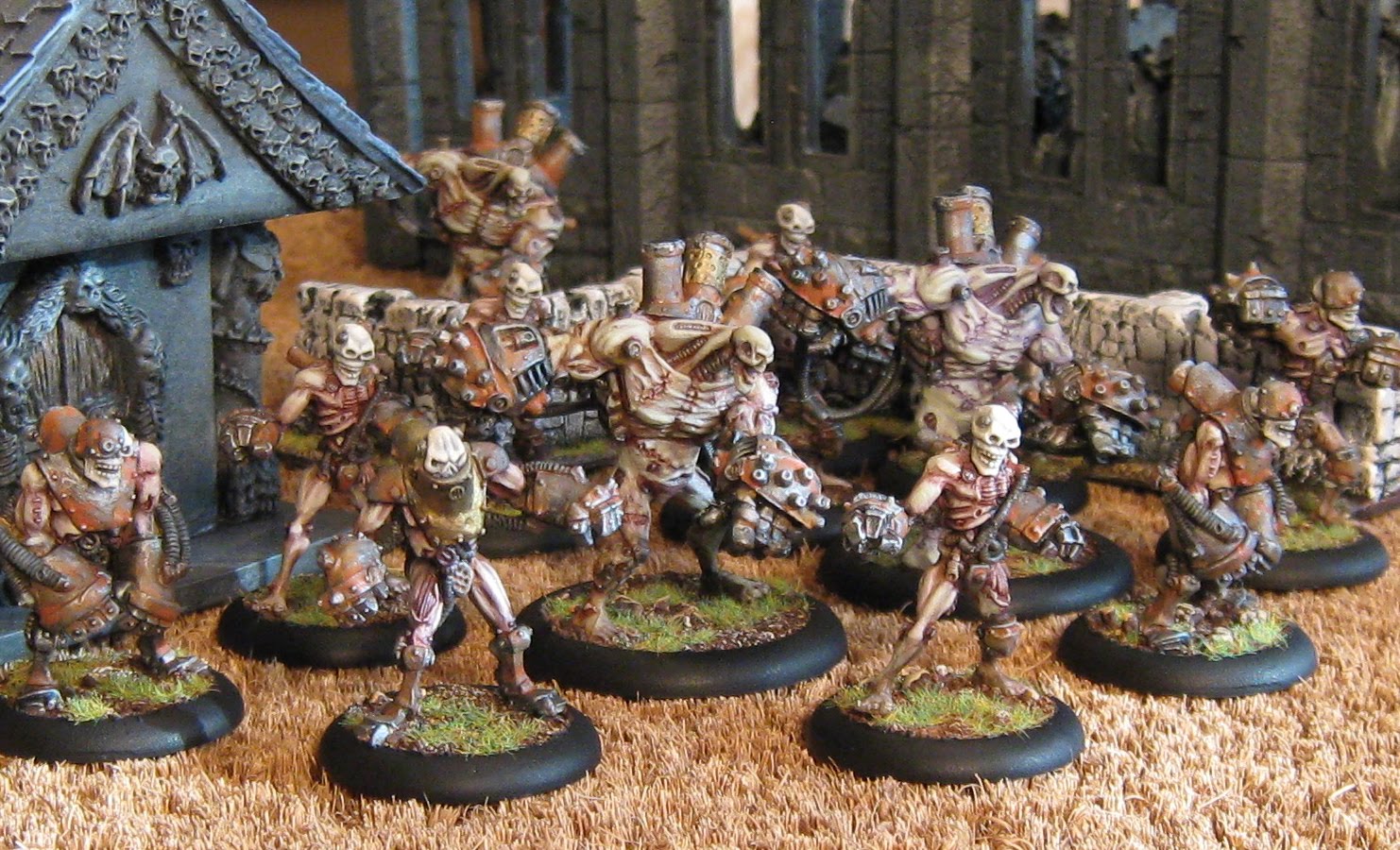 Kevin's Miniatures & Hobby Table: Cryx Infantry