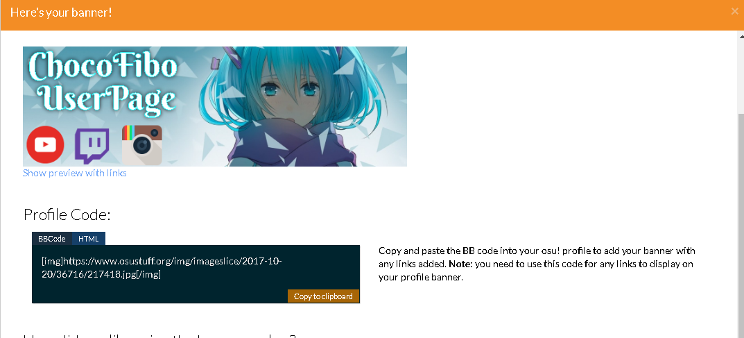 Cara Membuat OSU! Banner