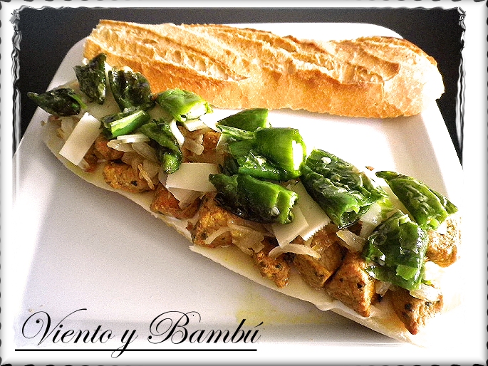 viento y bambú: Bocadillo de pincho moruno