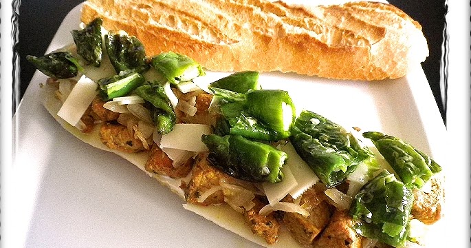 viento y bambú: Bocadillo de pincho moruno