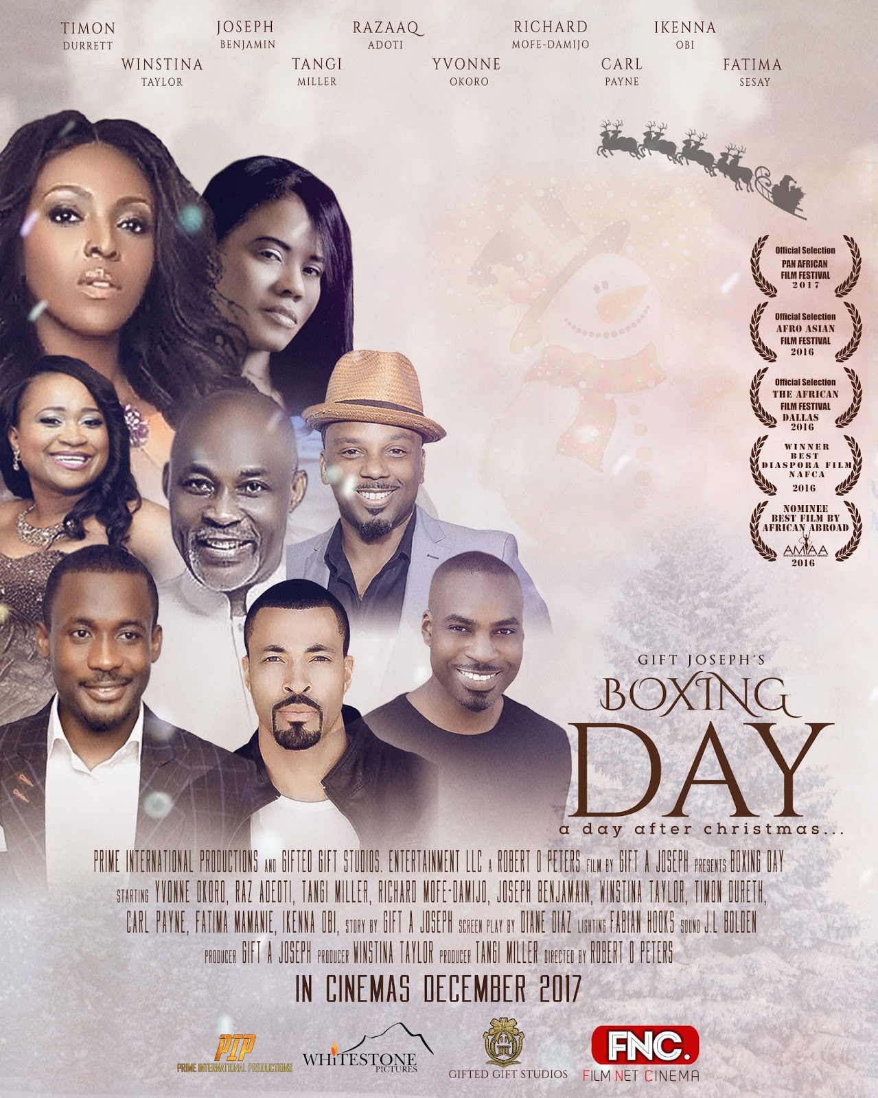 Gift Joseph's Boxing Day movie official trailer release