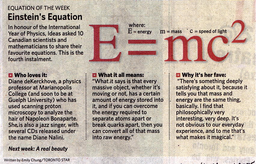 info @ Physics: Albert Einstein's General relativity theory