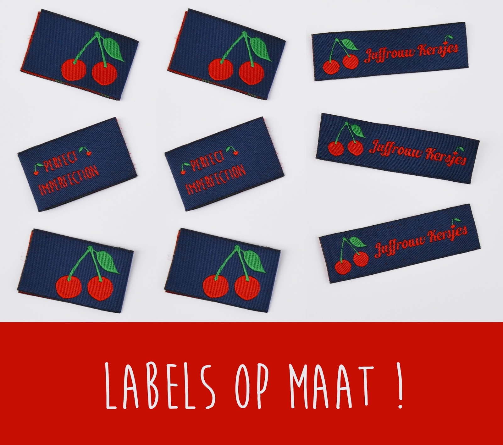 Juffrouw Kersjes: HOW TO: Labels op maat bestellen!