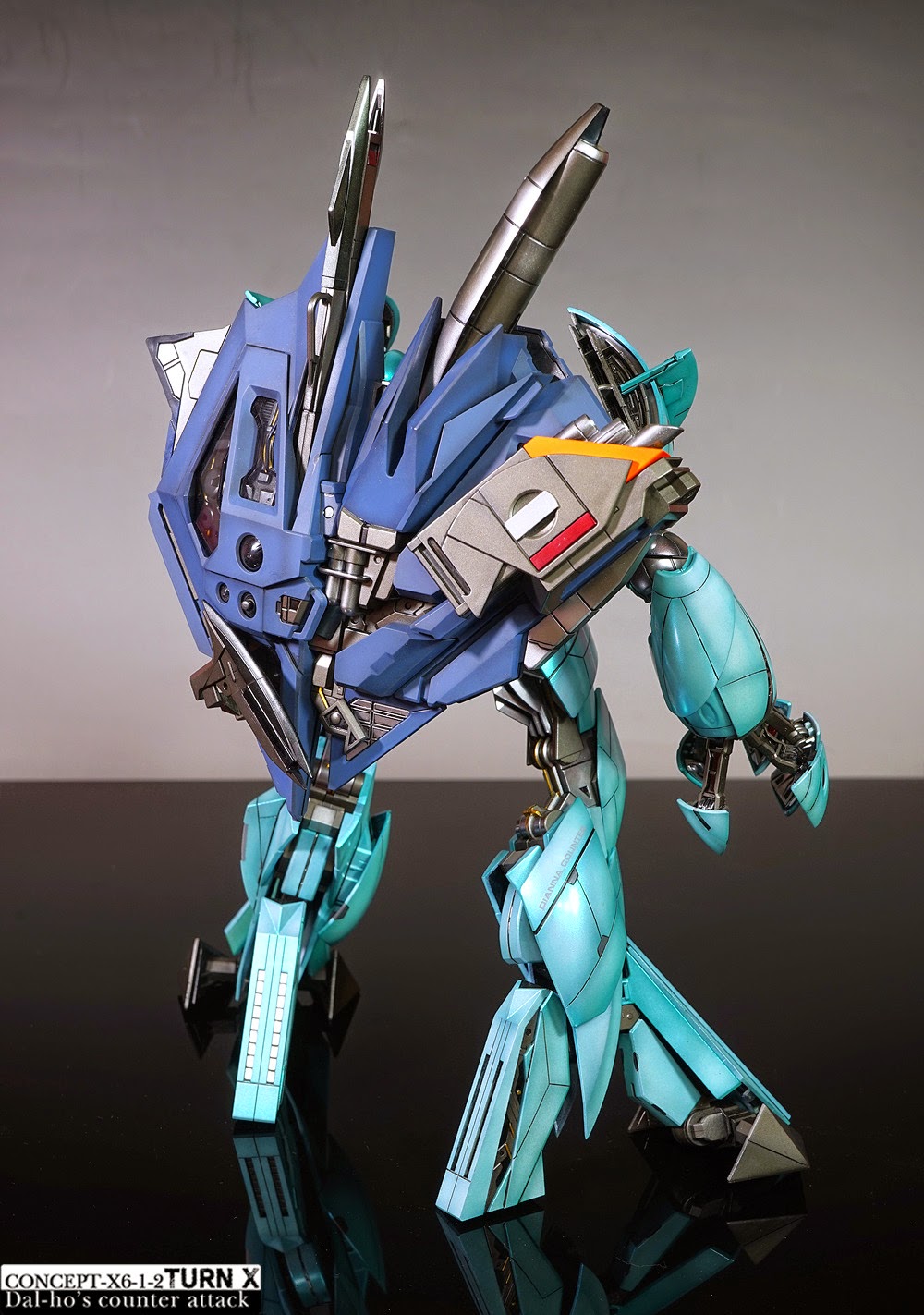 GUNDAM GUY: MG 1/100 concept-X6-1-2 Turn X - Customized Build