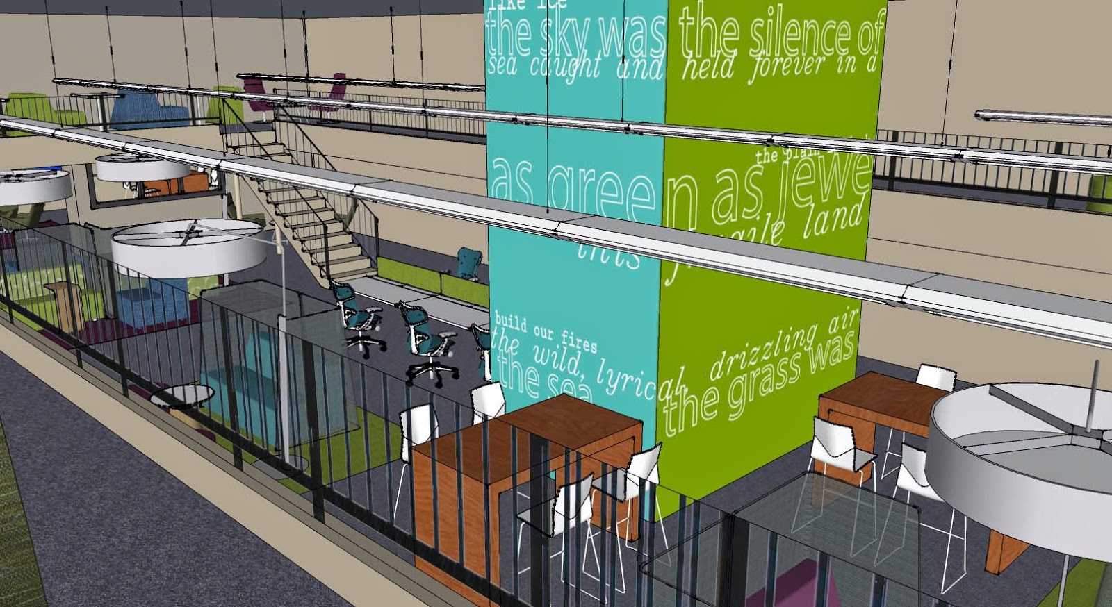 Libraries Blog: New Furniture for Love Library’s Mezzanine Room & South ...