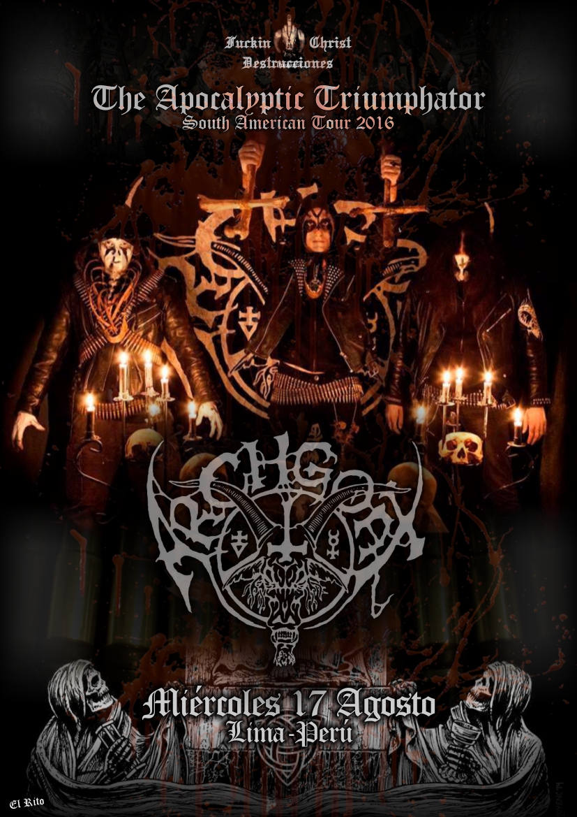 "METALHOUSE": La Leyenda ARCHGOAT en Lima-Perú. Miércoles 17 Agosto