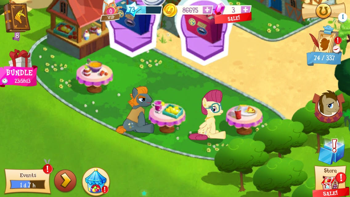 Equestria Daily - MLP Stuff!: MLP Gameloft Game Drops a Daring Do Update