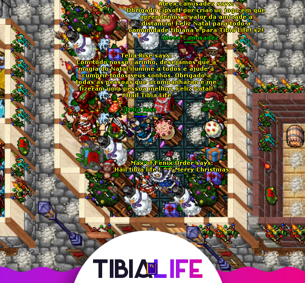 [RESULTADO] Concurso: Natal com Tibia Life! - Tibia Life