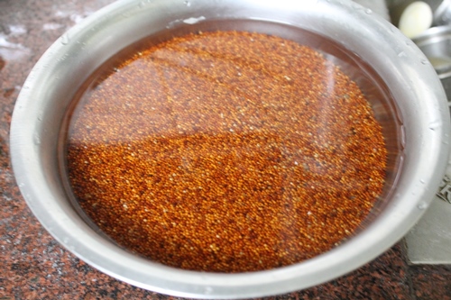 Homemade Ragi Powder Recipe / Baby Ragi Powder Recipe / Sprouted Ragi ...