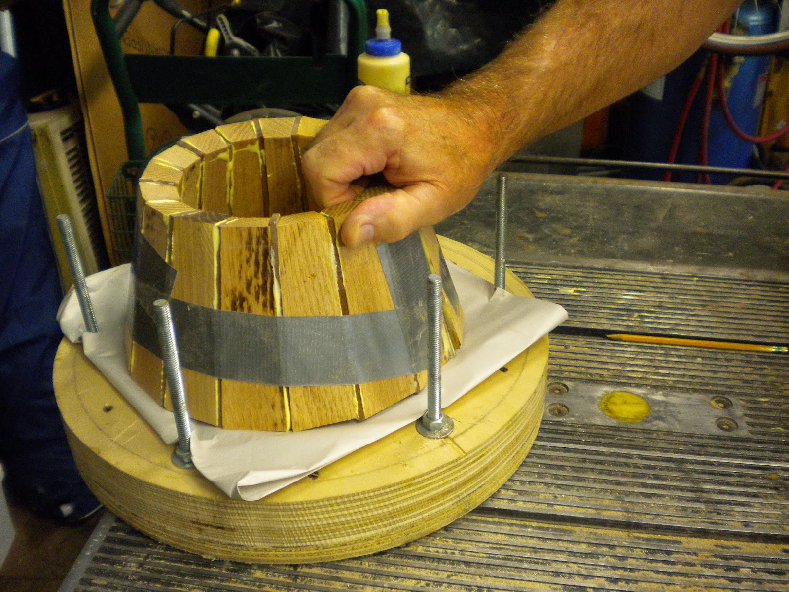 Tis a day in the life ...: Turned Wooden Stave Bowls