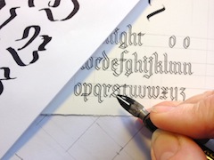 Margaret Shepherd: Calligraphy Blog: Calligraphy Every Day 17: Gothic ...