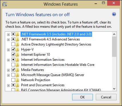 Cara Enable .NET Framework 3.5 di Windows 8 secara Offline | NATONATIONS
