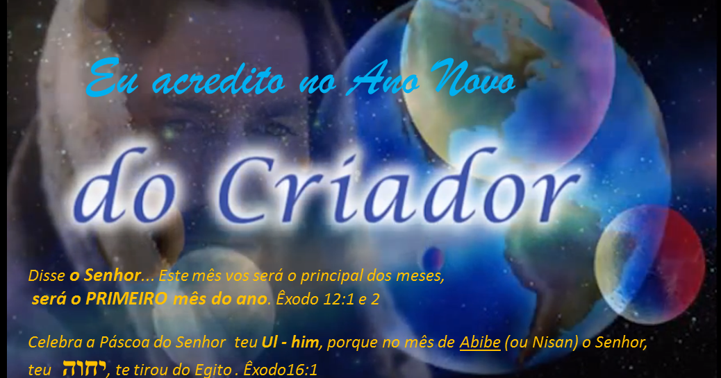 Ano Novo Astronômico e Escriturístico!