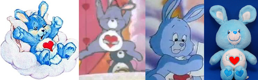 Spanengrish Ramblings: Care Bear Cousins through the years