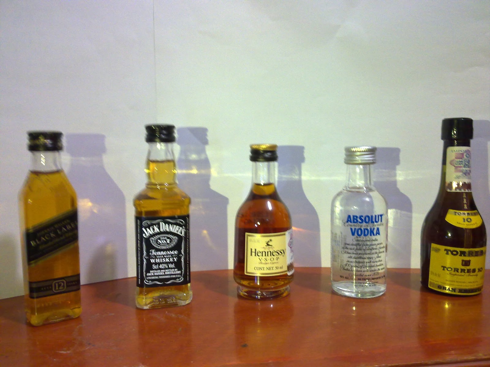 Mini botellitas tequila vodka whisky : Mini botellitas