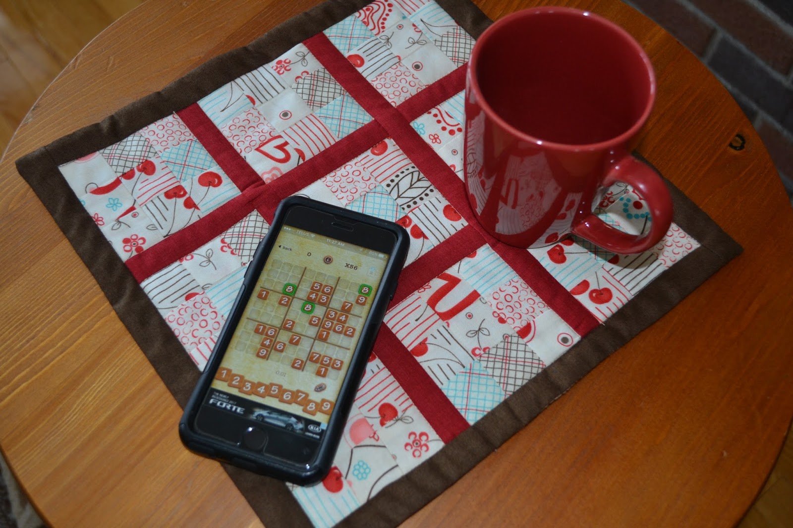 Sudoku Mini Quilt Tutorial