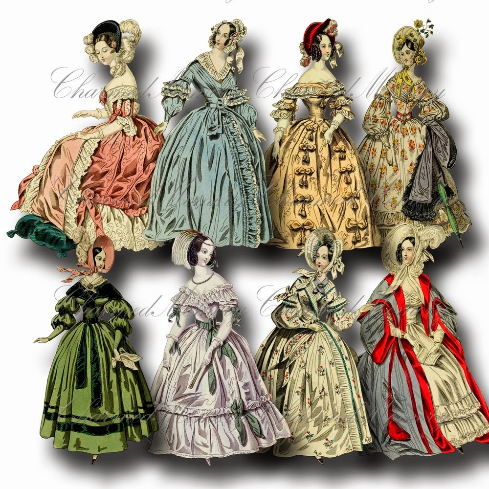 Romanticism history: Design-Fashion inspired from Romanticism Period