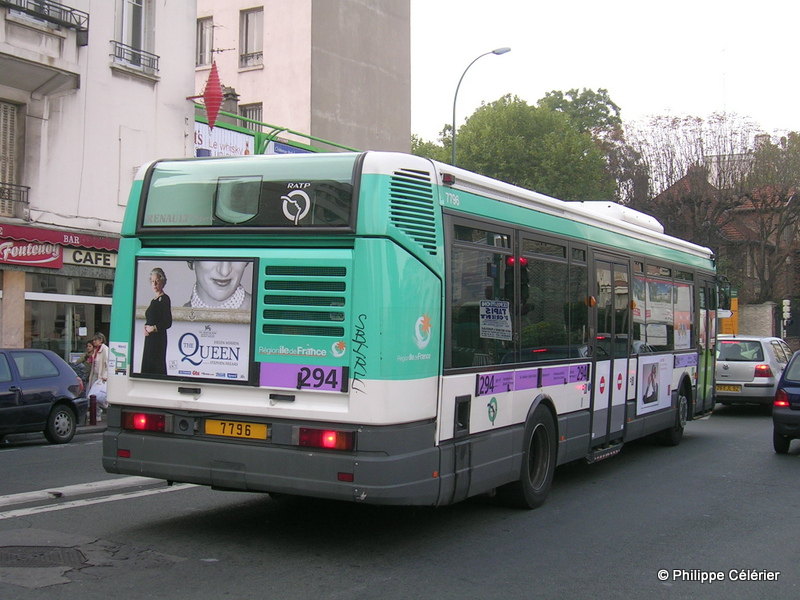 Les Tramways,Métro,RER,Bus de la RATP: Bus 294