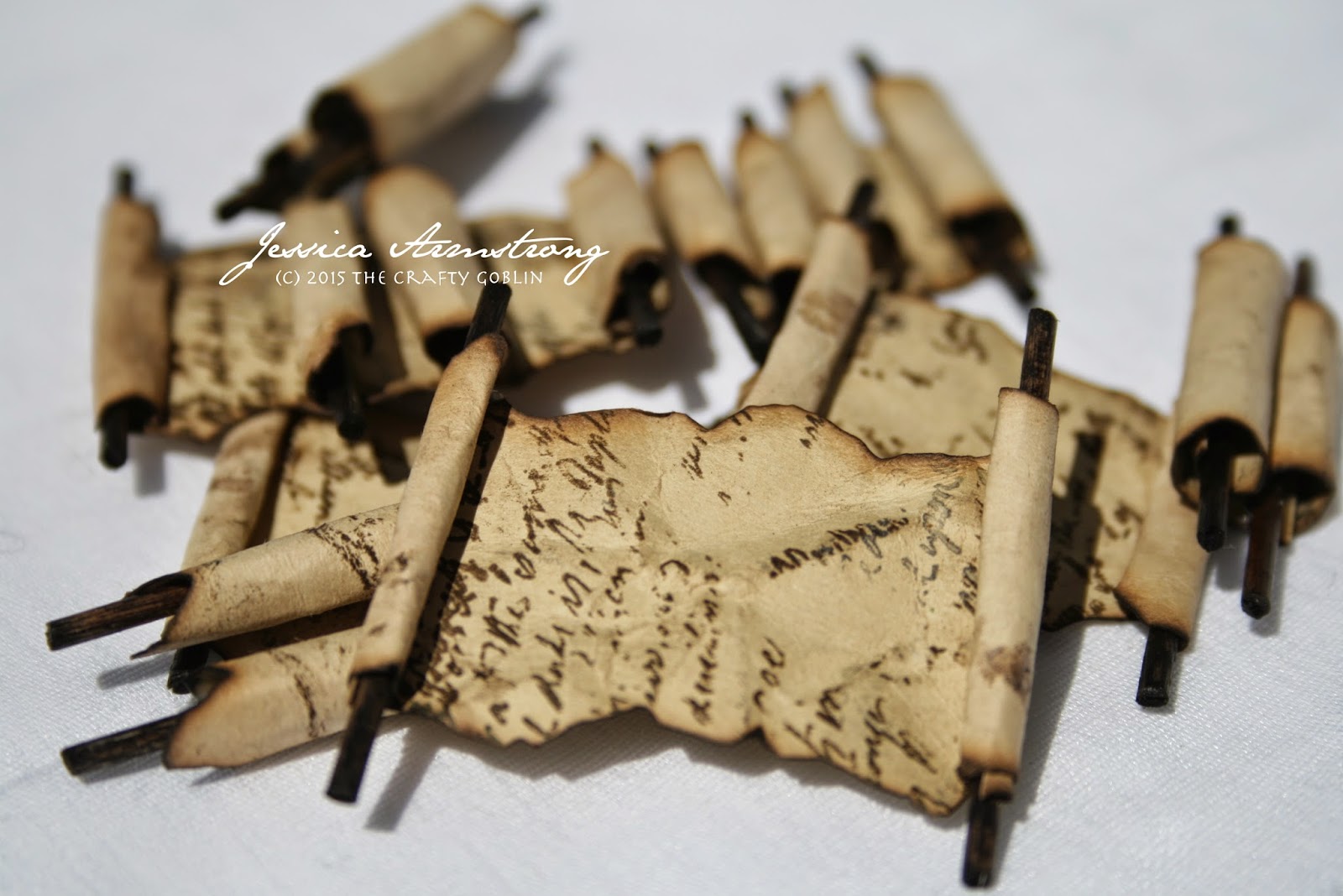 The Crafty Goblin: Miniature Scrolls