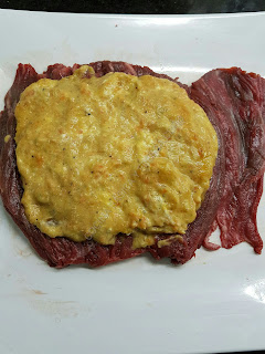 Cocina Basica y Fresca: PUNTA DE SOLOMILLO RELLENA CON CREMA DE SETAS CBF@