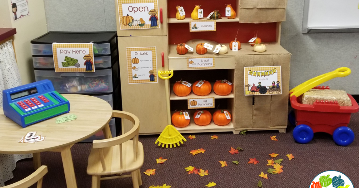 Apples to Applique: Pumpkin Patch Dramatic Play