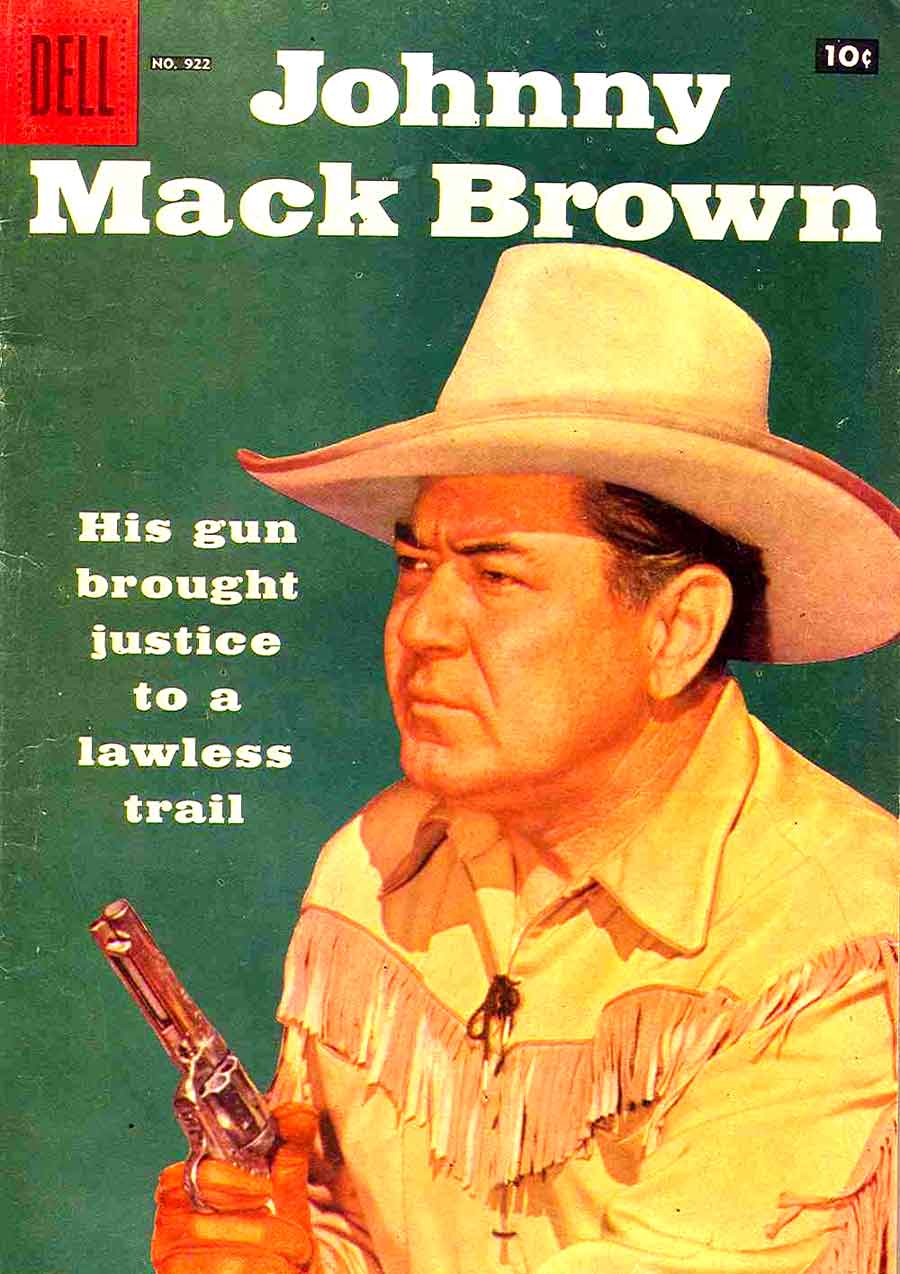 Johnny Mack Brown / Four Color v2 #922 - Russ Manning art - Pencil Ink