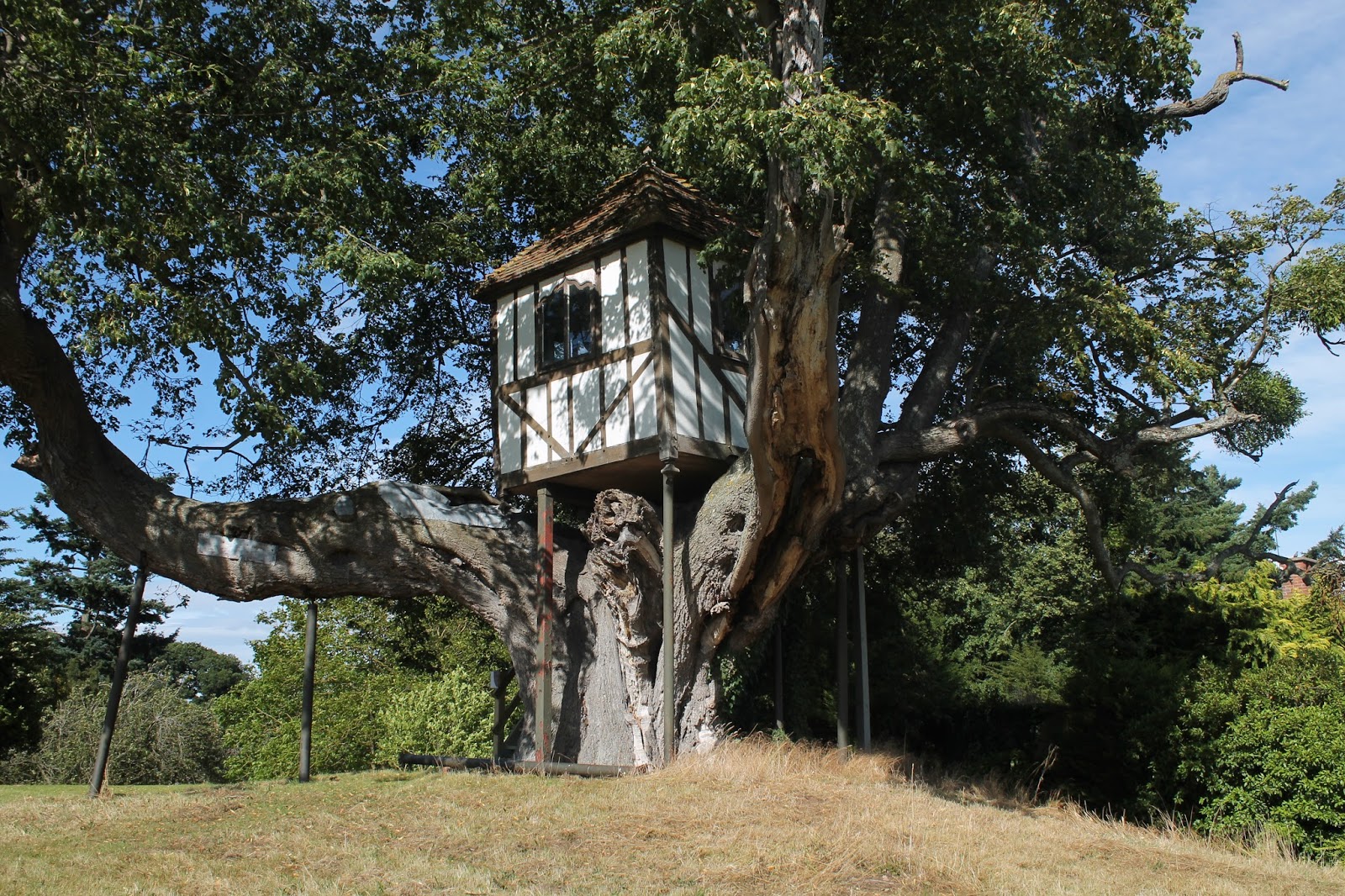 Shrewsbury from where you are not: Pitchford Hall