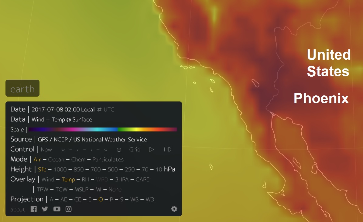 The Big Wobble : 112 year old heat record in Phoenix tumbles as a high ...