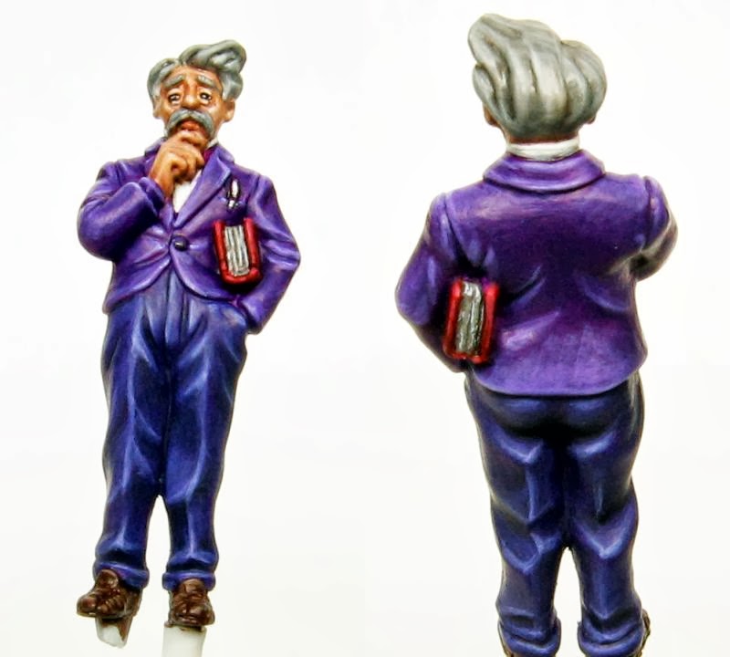 PT Paintworks: Cluedo characters - final WIP