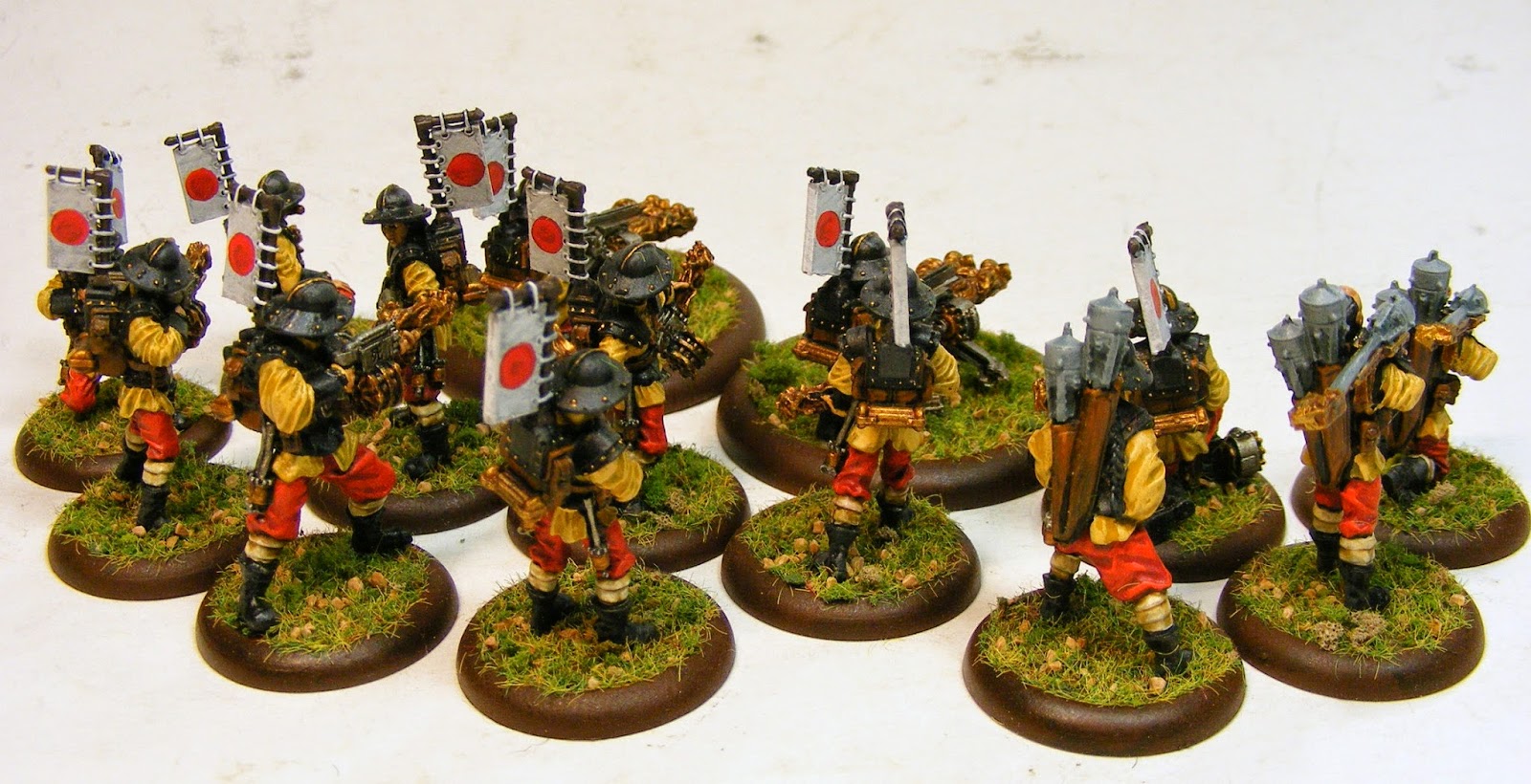 Evil Bob's Miniature Painting: Dystopian Legions: Empire of the Rising ...
