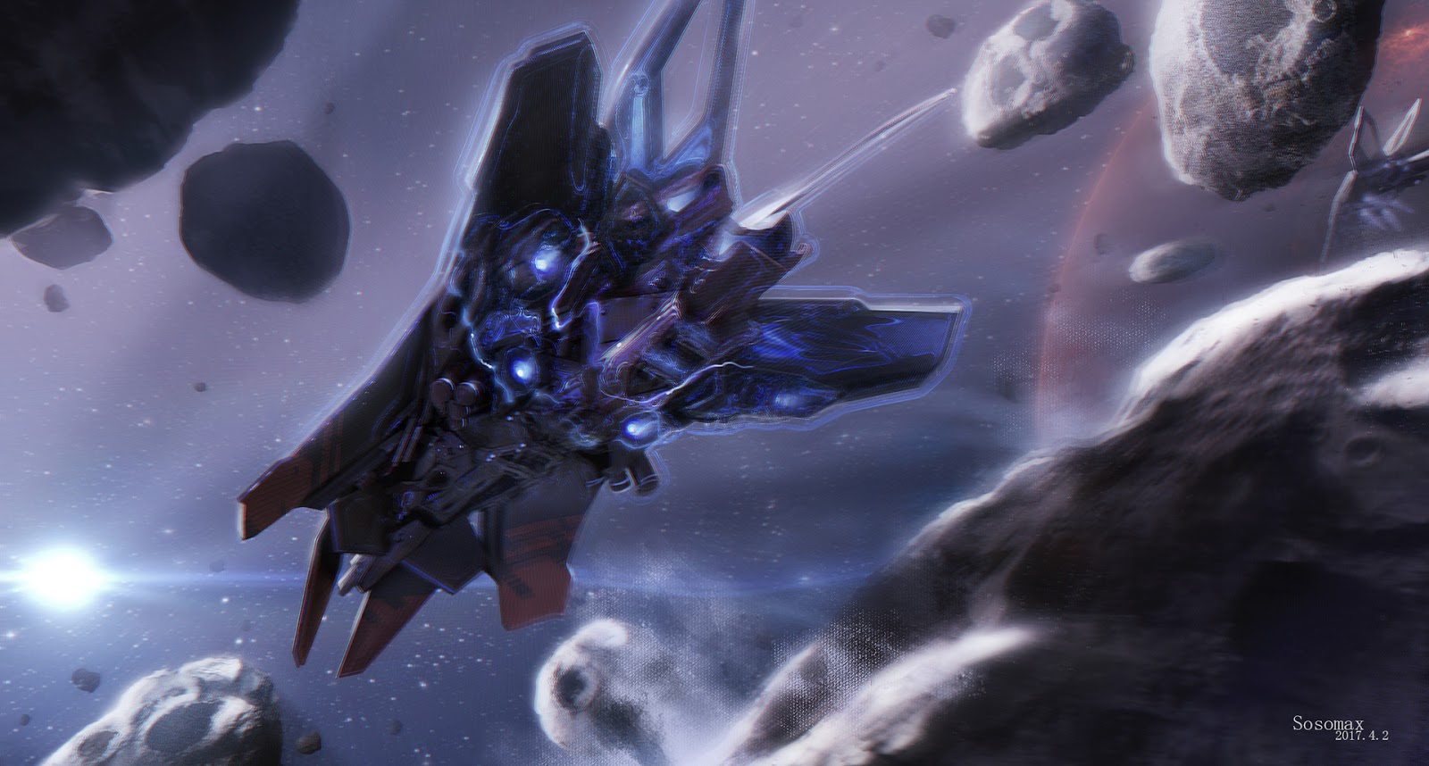 The Movie Sleuth: Images: A Collection Of Sci-Fi Art Featuring Space ...