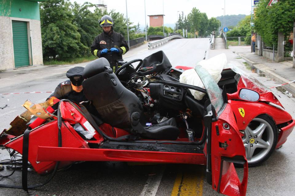 Marchettino - The ONLY official website: Shocking Ferrari crash causes ...