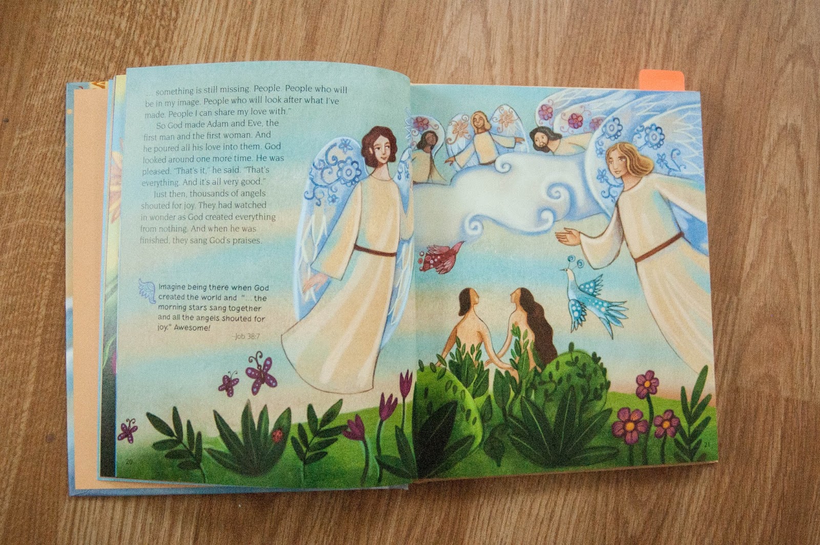 Mom with a Dandelion in Her Hair: Angels in the Bible Storybook {Review ...