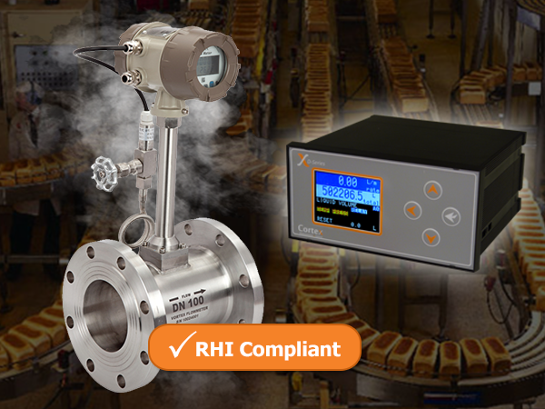 Bakery In Knead Of RHI Steam Metering