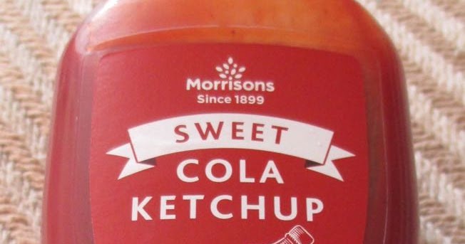 FOODSTUFF FINDS: Morrisons Sweet Cola Ketchup (@Morrisons) By @Cinabar