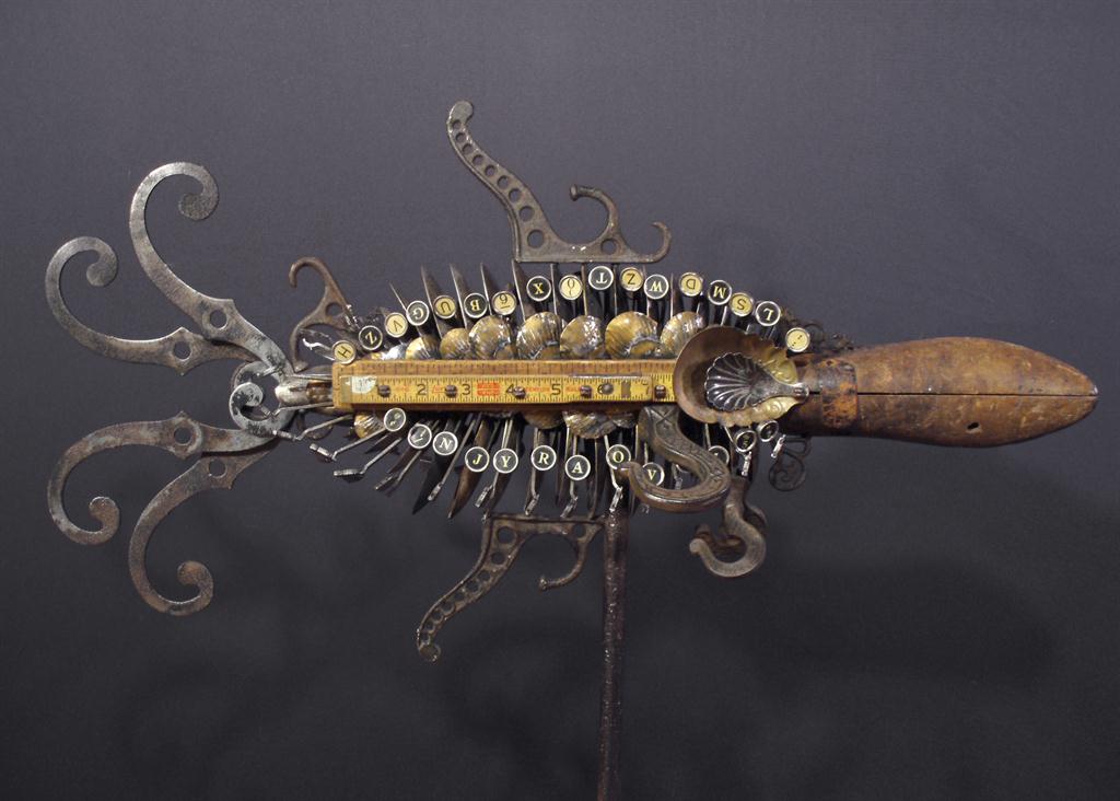 Mixed media sculpture: Jason Lyons