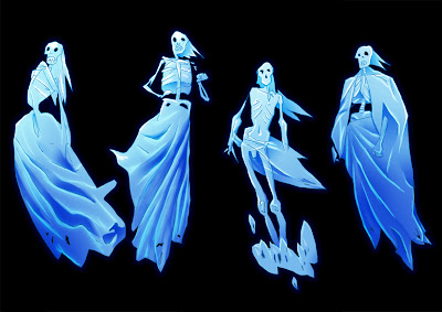 Christian S: Ghost concept art