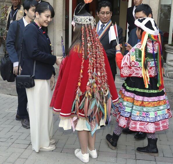 Japanese Princess Mako's official visit to Peru and Bolivia