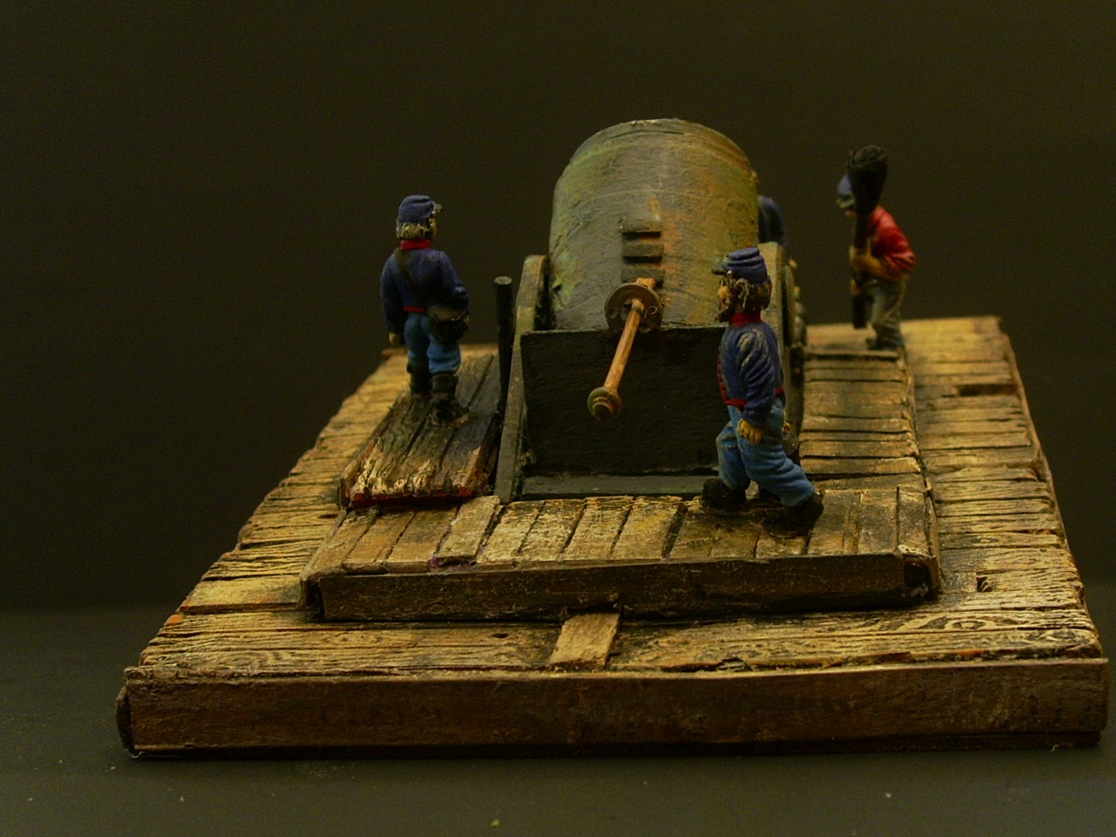 Capt. Richard's Miniature Civil War: Union mortar