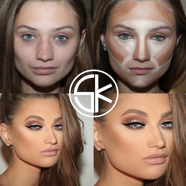 Girls before makeup and after : Your BLog Name|