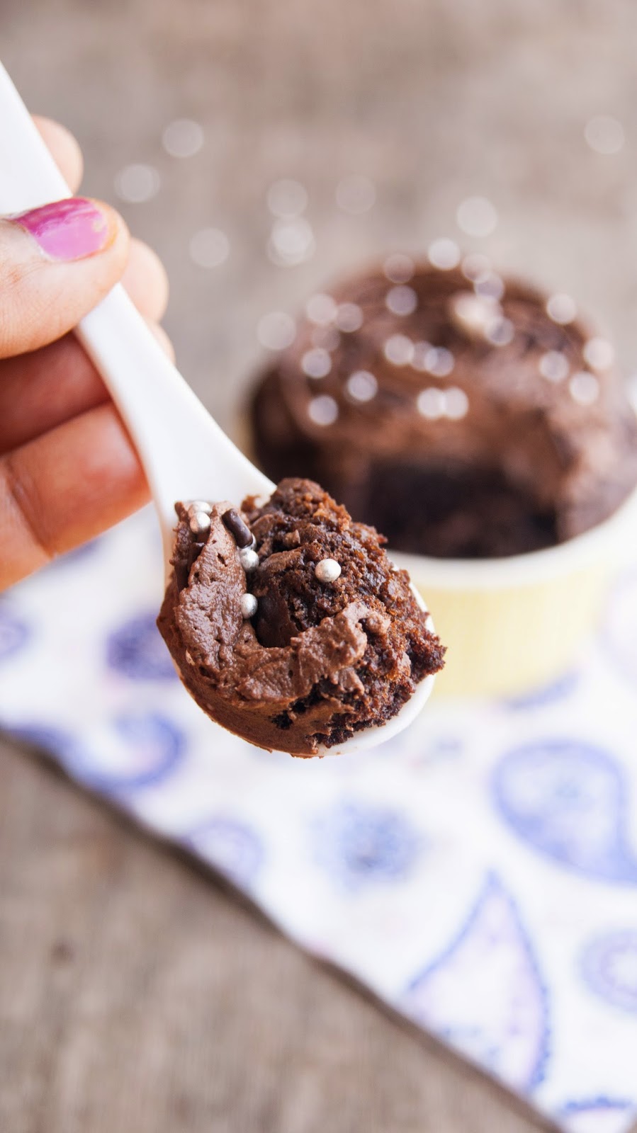 Always Hungry: Eggless chocolate cupcake - Single serving