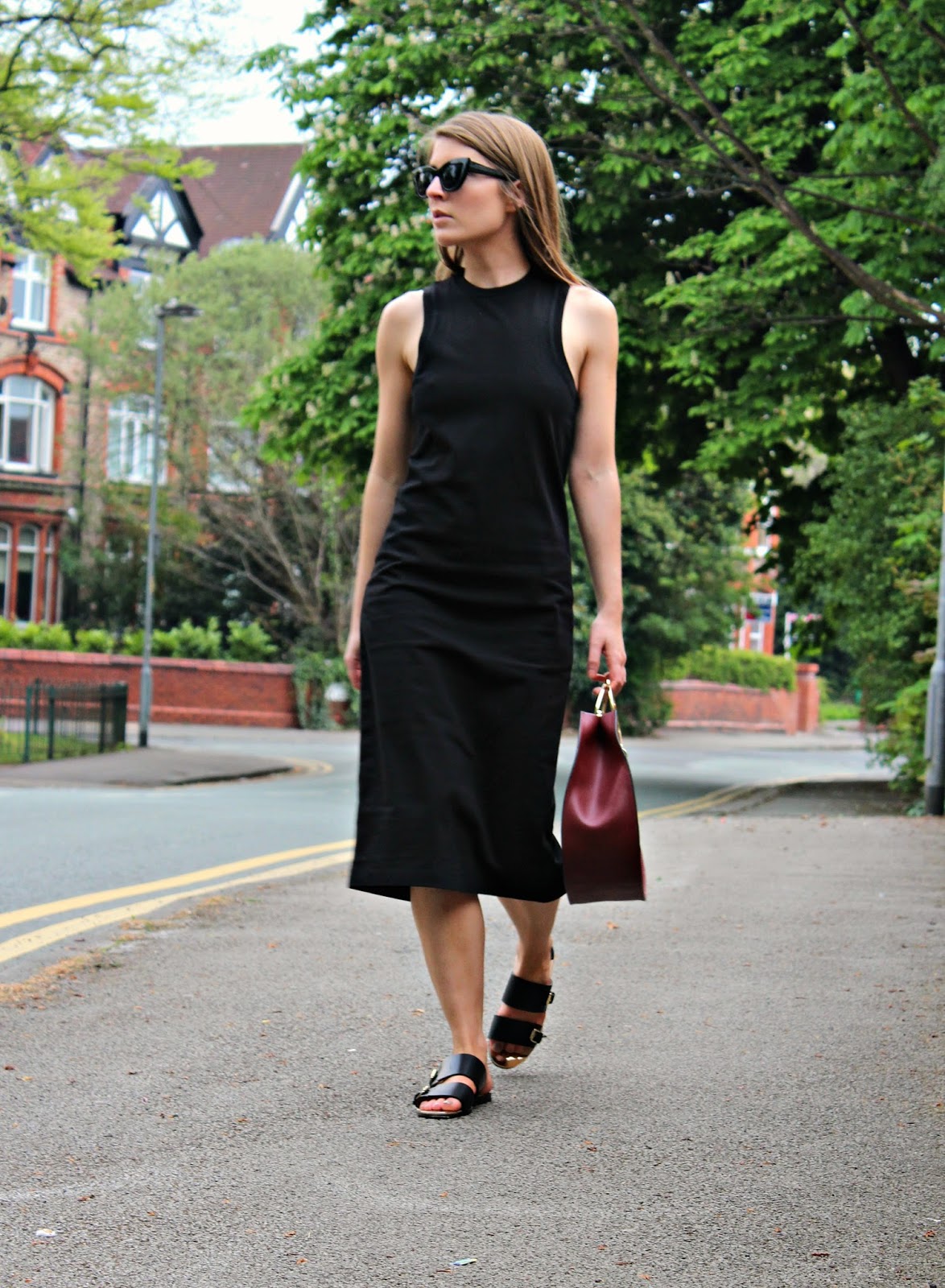 The T by Alexander Wang Jersey Midi Dress | Style Trunk