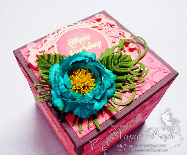 nupur creatives: Birthday Theme Magic Explosion Box