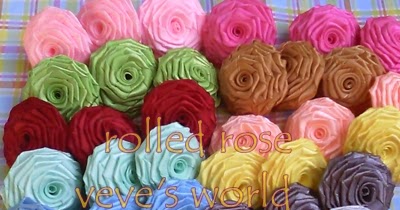 Rosebud, Rolled rose, Round rose, Rosebud Roll, roll roll your rose....