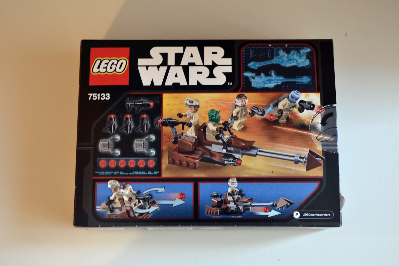 Lego Star Wars Set 75133: Rebel Alliance Battlepack Review