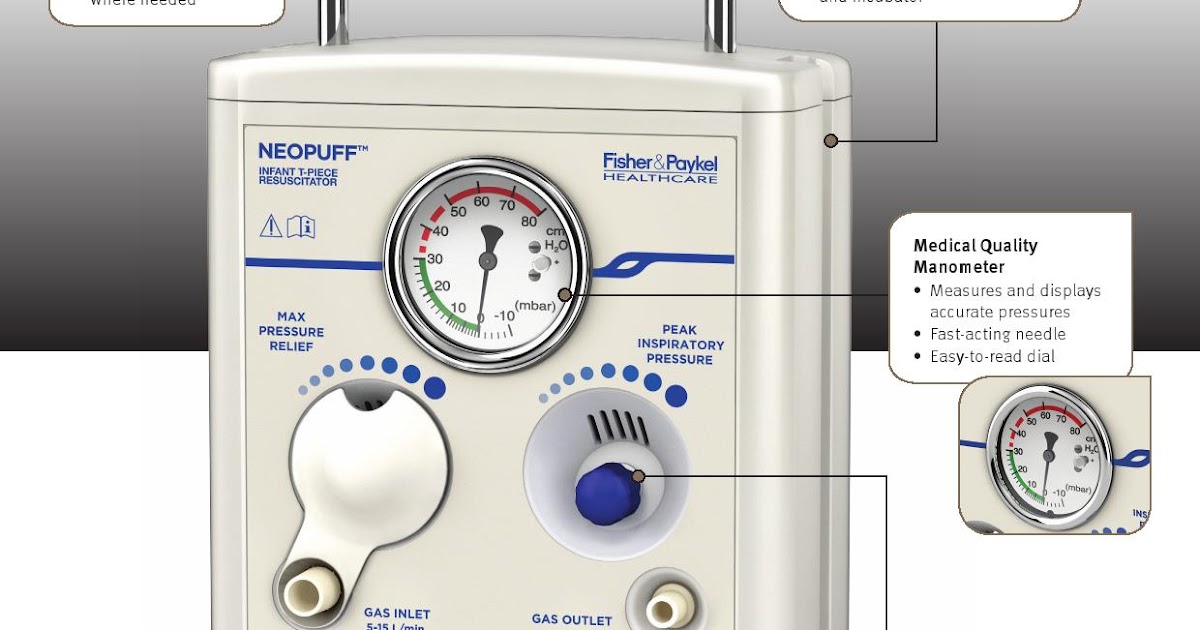 HD MED: F&P Neopuff™ Infant T-Piece Resuscitator